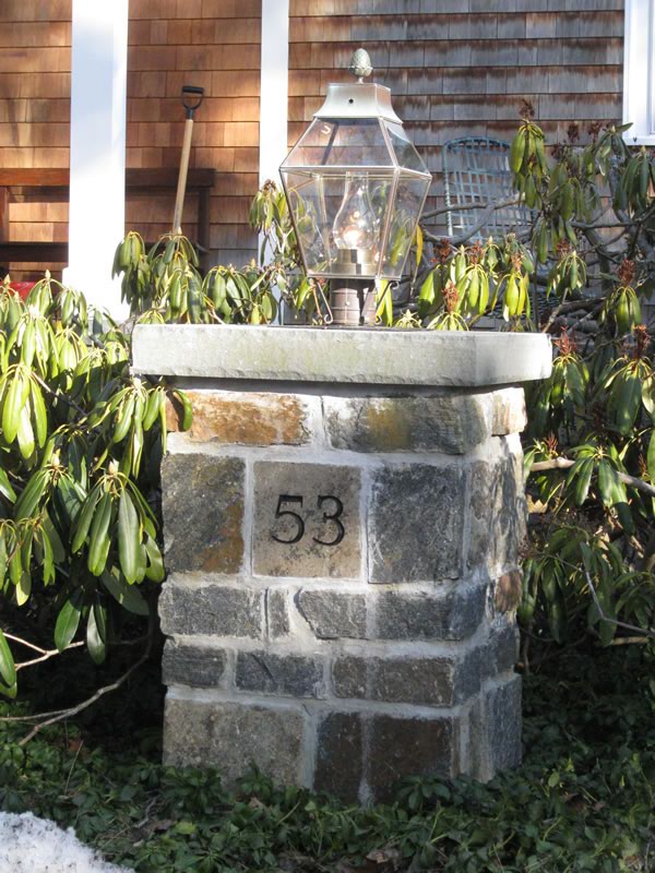 Stone Pillars | Pillars | Stone Portfolio | Timothy Braier Stonemasonry